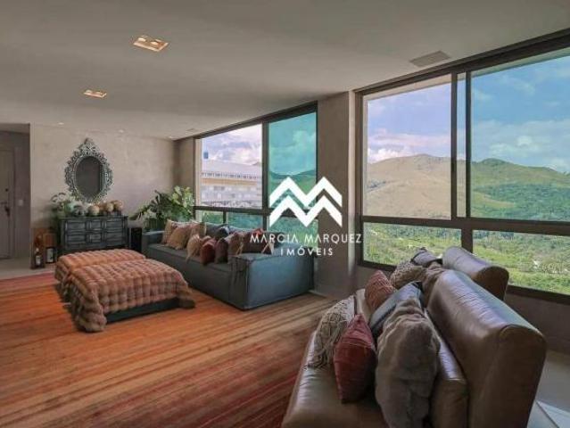 APARTAMENTO 4 QUARTOS À VENDA NO VALE DOS CRISTAIS por R$ 2.180.000,00 Nova Lima/MG 154 m²