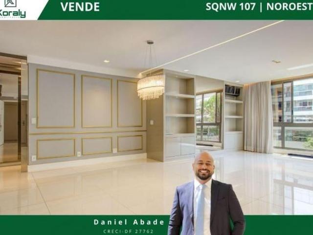 Apartamento 4 quartos transformados em 2 à venda SQNW 107 do Noroeste