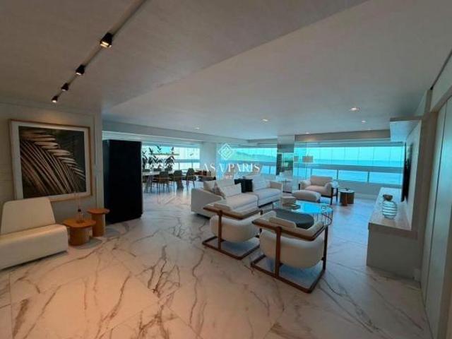 Apartamento 4 suítes com varanda gourmet e vista mar na Guilhermina | Praia Grande/SP