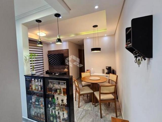 Apartamento 57,00m² 02 Dormitório Com Garagem