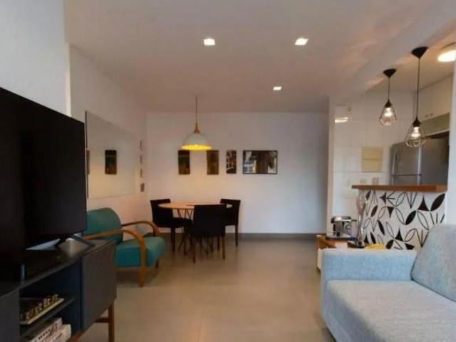 Apartamento 57M², 2Q, 1 Banheiro, 1 Vaga, Academia, Churrasqueira, Piscina Adulto e Infantil, Salão