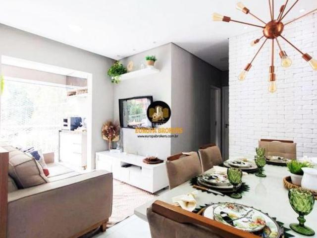 Apartamento 54m² 2 dormitórios 1 vaga Vila Prudente
