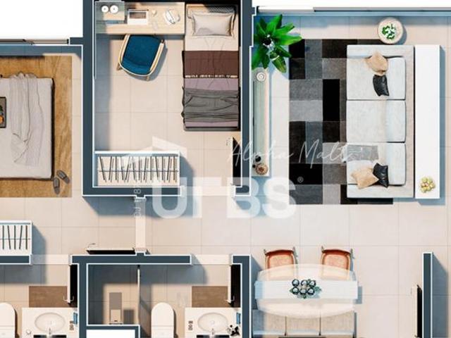 APARTAMENTO 55MT 2 QUARTOS SETOR VILA ROSA
