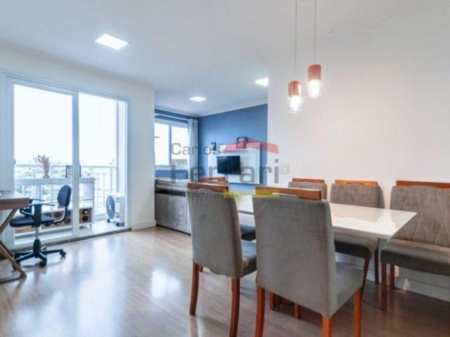Apartamento 55m² com 3 dormitórios e suíte no Bairro do Limão