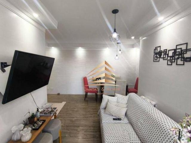 Apartamento 55m² para venda, com 2 dormitórios sendo 1 suíte, 1 vaga, por R$ 399.000 Vila Endres