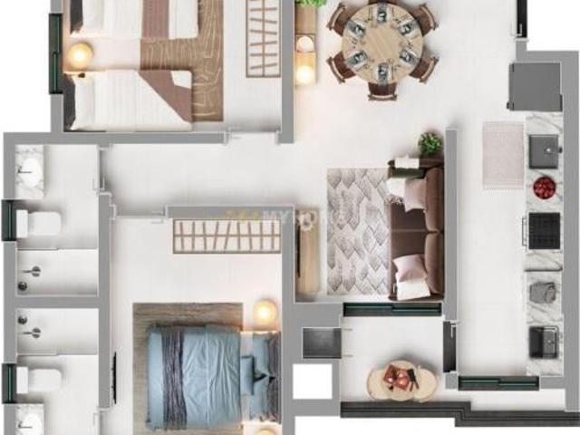 Apartamento 56,42m² no Bairro Alto Curitiba