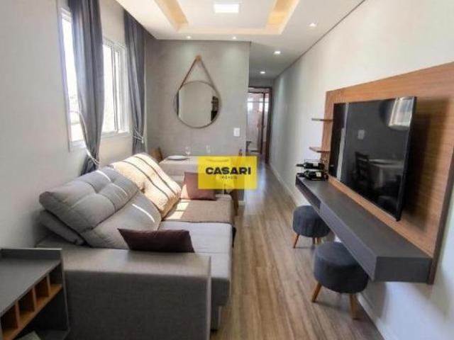 Apartamento 56 m² com Suíte, Vaga Coberta e Sem Condomínio – Utinga, Santo André
