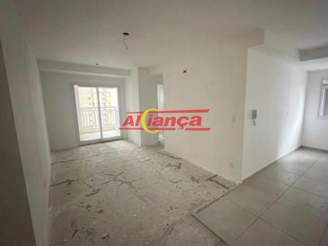 Apartamento 58 m² com varanda gourmet no Siver Resort Bosque Maia
