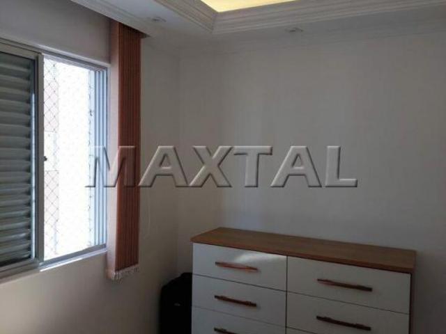 Apartamento 58m², 2 dormitórios, 1 sala, 1 cozinha, área de serviço e 1 vaga de garagem