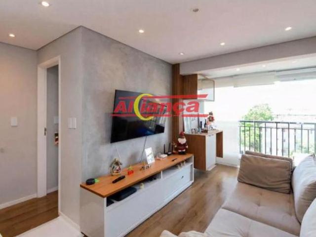 Apartamento 58m², com 2 quartos e 1 suíte à venda no Jardim Anny