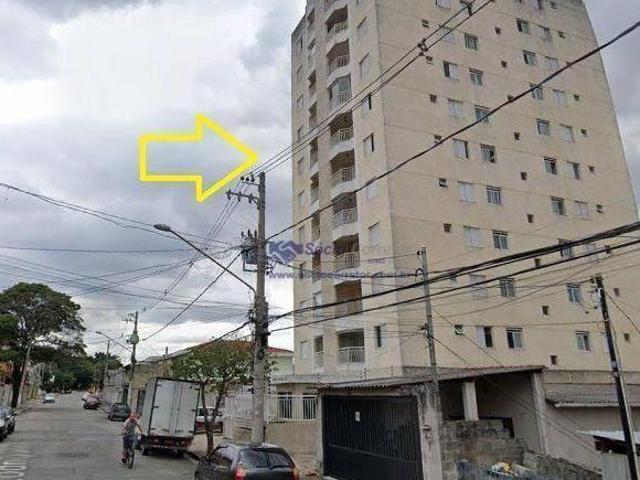 Apartamento 59m² 2 dormitórios, Varanda Vista Livre e 1 Vaga de Garagem