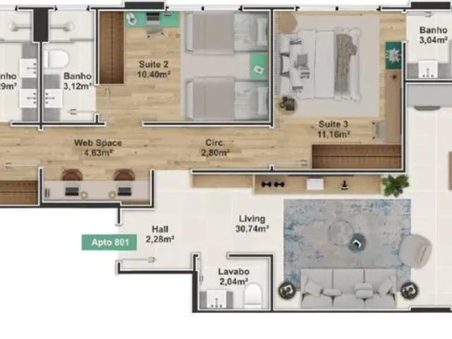 Apartamento 5 Dormitórios para venda em Balneário Camboriú SC