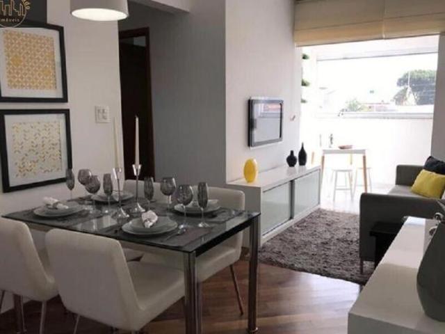 Apartamento 60 m² 2 dormitório 1 suíte varanda gourmet 1 vaga à venda no bairro Campestre