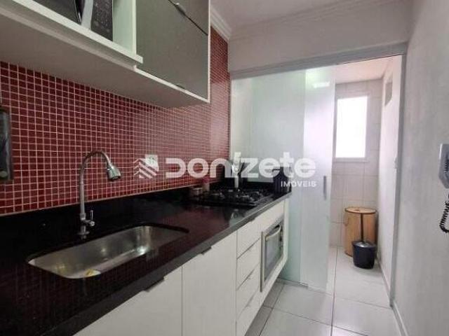 Apartamento 60 m² com 2 Dormitórios 1 Suíte Financia, Campestre, Santo André