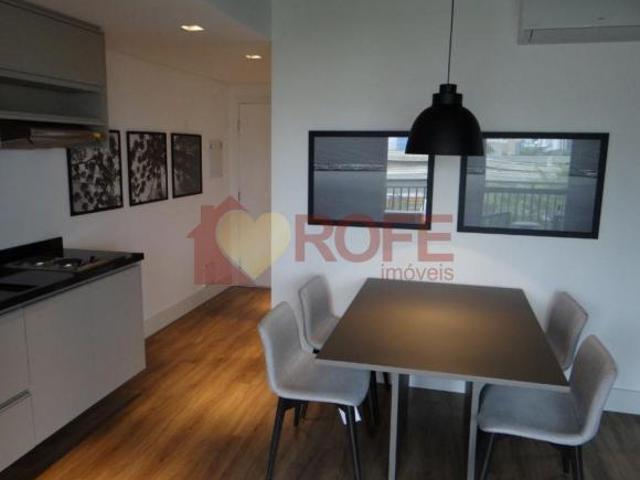 Apartamento 61m² | 1 Dorm Mobiliado | Varanda Envidraçada | Brooklin | Berrini