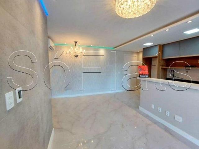 Apartamento 61m² com varanda e lazer completo próximo aos shoppings da Zona Sul, 1 vaga