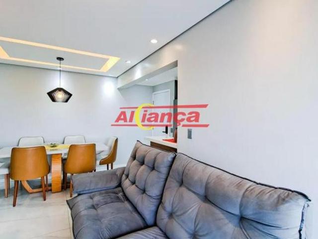 Apartamento 61m² à venda Residencial Alvorada/ Bom Clima Guarulhos/SP