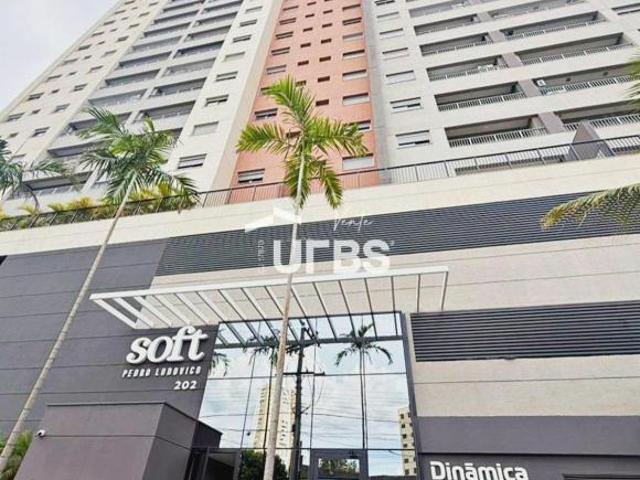 APARTAMENTO 62,73MT 2 QUARTOS SENDO 1 SUITE SETOR PEDRO LUDOVICO
