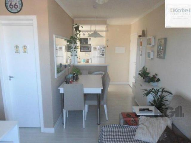 Apartamento 62m², 3 dormitórios, 2 vagas de garagem no bairro Passo da Areia