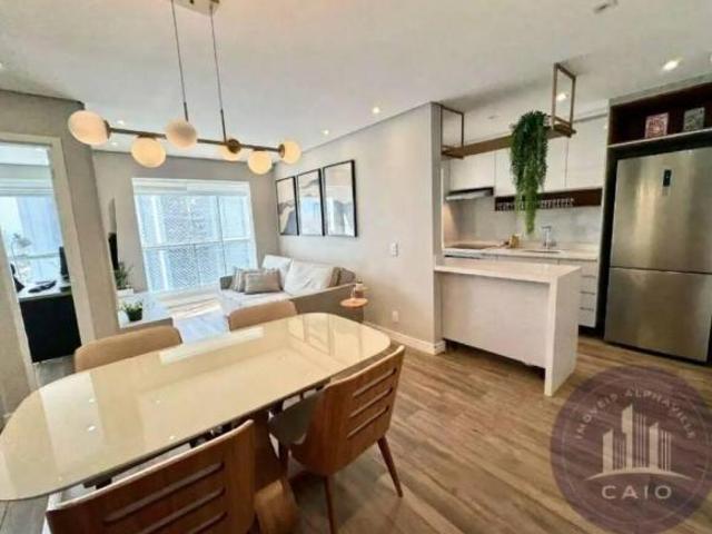 Apartamento 67m² a venda ou aluguel por R$ 7.500,00 Alphaville/SP