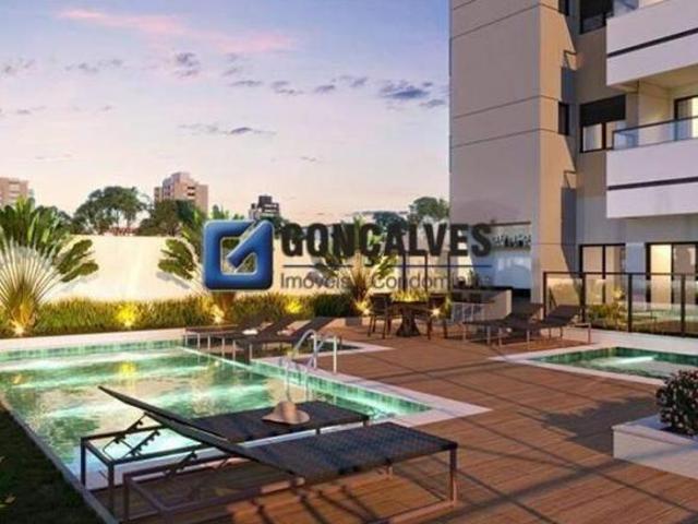 Apartamento 64,64 m² com varanda gourmet | 2 quartos 1 suíte em Campestre, Santo André