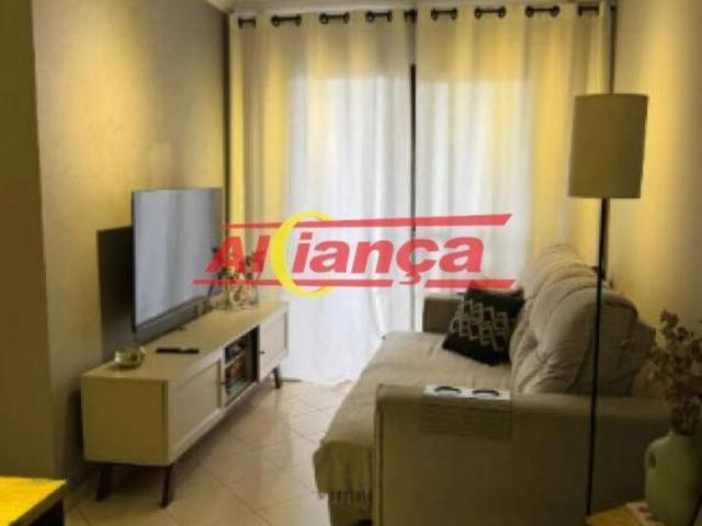 Apartamento 58 m² com sacada em todos os cômodos em Guarulhos