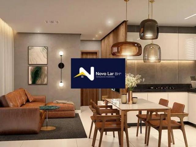 Apartamento 65m², 2 quartos, 2 banhos, 2 vagas com lazer no Lourdes
