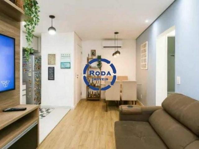 Apartamento 65m² com 2 Quartos em Marapé, Santos – Financia e Mobilado