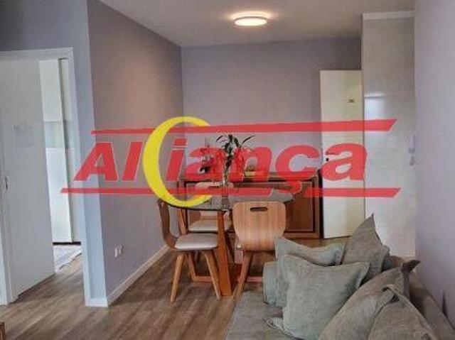 Apartamento 68 m² com varanda ampla e vista para São Paulo no Sky View em Guarulhos