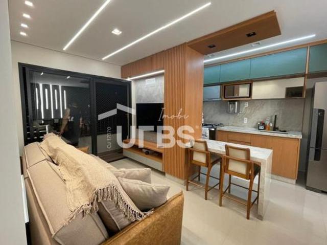 APARTAMENTO 69,48MT 2 QUARTOS SENDO 1 SUITE SETOR BUENO MOBILIADO