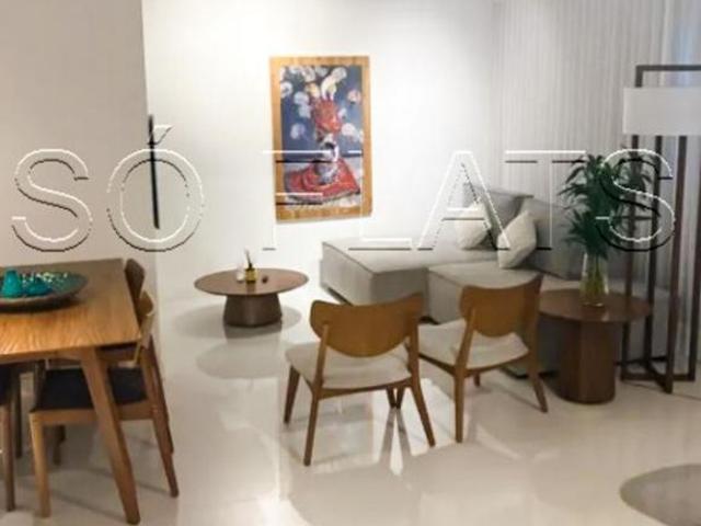Apartamento 69m² com 1 dormitório no Itaim próximo à Vila Olímpia e Shopping JK Iguatemi