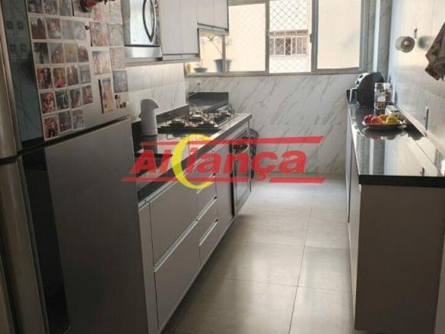Apartamento 70 m² com 3 dormitórios e lazer completo no Macedo em Guarulhos