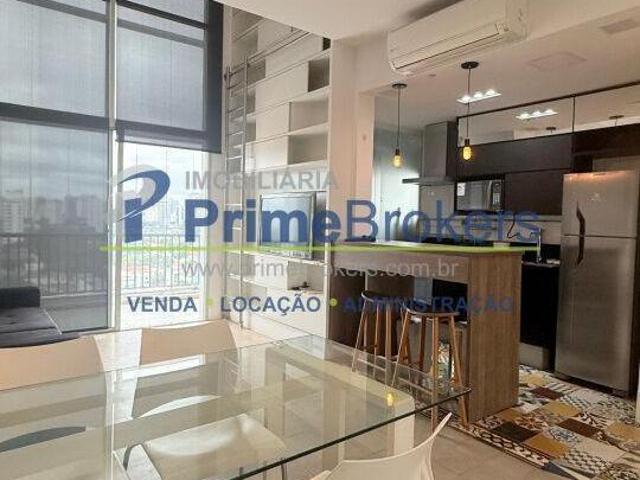 Apartamento, 70m² 2 Dormitórios, 2 Suítes, 2 Vagas, Pé direito duplo Brooklin