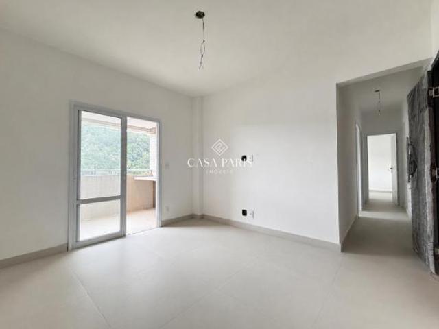 Apartamento 72,56 m² no Canto do Forte Praia Grande — 2 dorms, varanda gourmet e 1 vaga