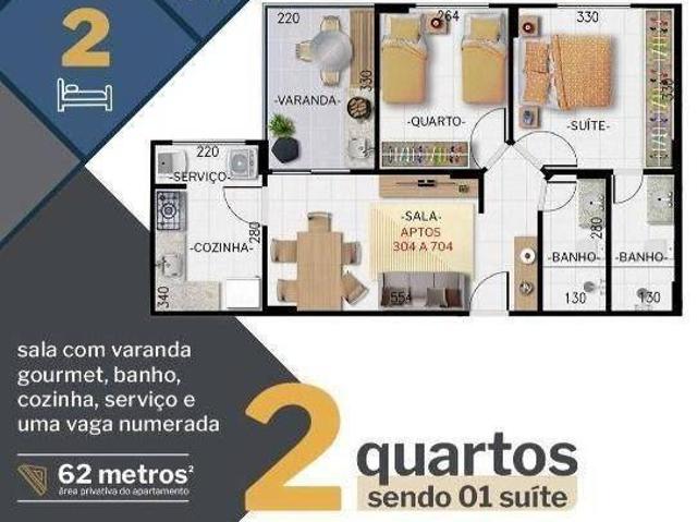 Apartamento para venda em Morro da Glória, Juiz de Fora