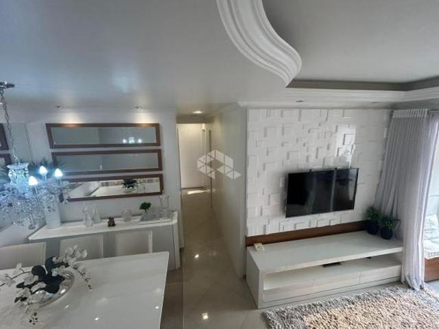 Apartamento 74m² no Condomínio Piazza Pozelli 3 Dormitórios, 1 Suíte, 2 Vagas, Mobiliado