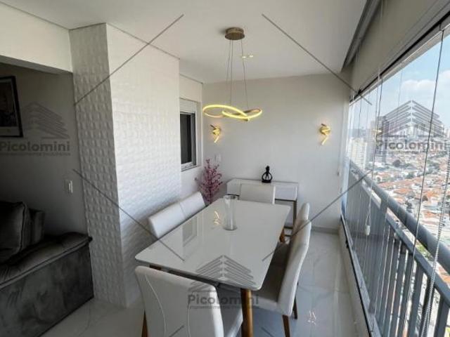 Apartamento 75 m2, varanda gourmet, a venda na Mooca, Av. Paes de barros, 2 dormitórios, 1 vaga. And