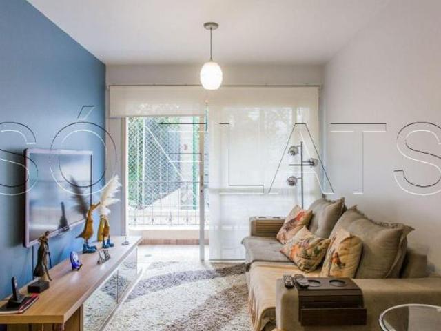Apartamento 76m² 2 Dorm 1 Suíte 1 Vaga Mobiliado Itaim Bibi Tabapuã Village