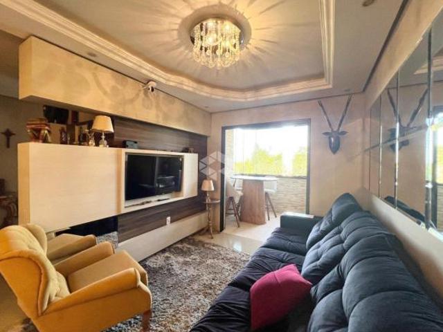 Apartamento 78,29m² mobiliado 2 Dormitórios 01 vaga coberta no Bairro Nossa Senhora das Graças em Ca