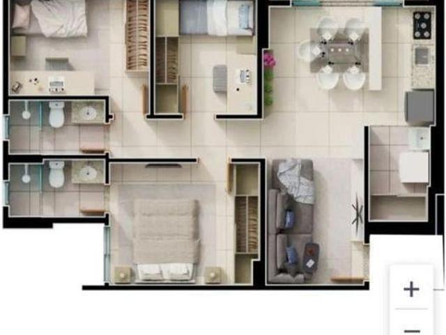 APARTAMENTO 78MT 2 SUITES SETOR BUENO