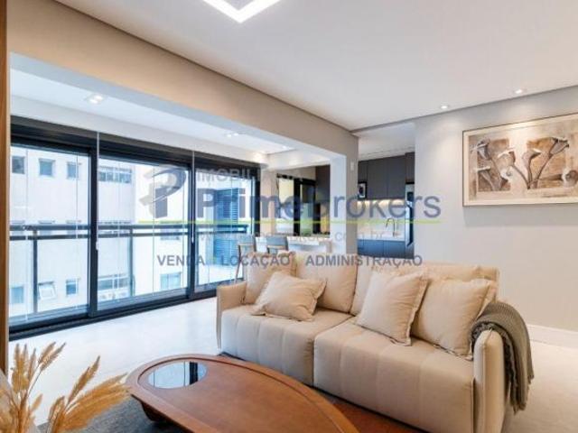Apartamento, 79m² 2 Dormitórios, 1 Suíte, 1 Vaga, Cozinha Integrada à Sala Moema