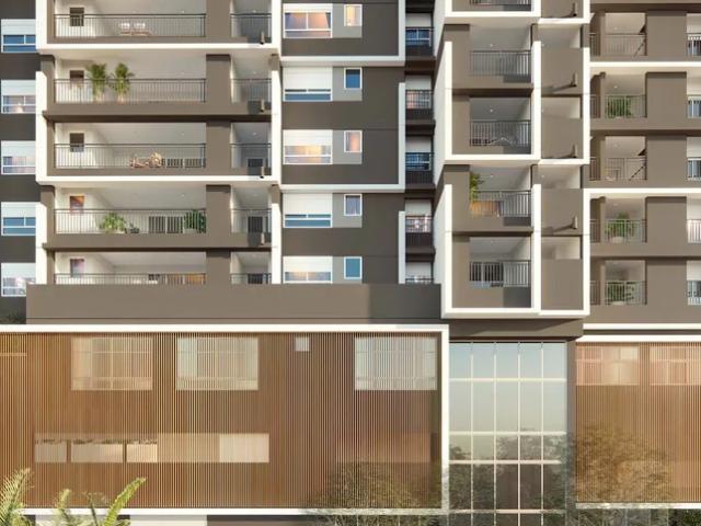 Apartamento 80 m², 2 suítes, varanda com churrasqueira, 250 mts do Metrô