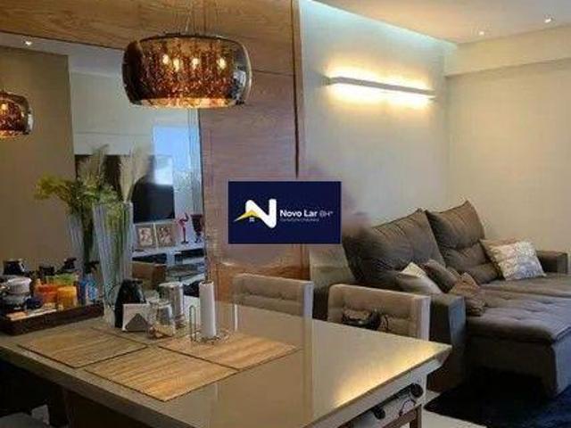Apartamento 80m², 3 quartos e 2 vagas e lazer à venda no Belvedere