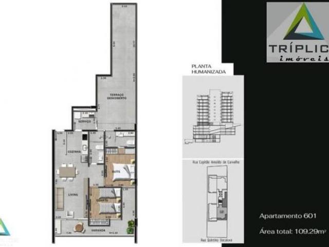 Apartamento para venda em Jardim Glória, Juiz de Fora