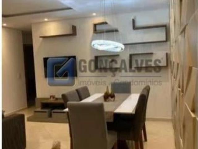 Apartamento 82m² com Quintal, 3 Quartos e 2 Vagas em Vila Camilópolis, Santo André