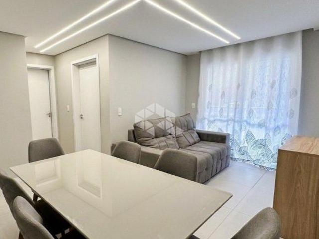 Apartamento 84m² com 2 Dormitórios / Semi mobiliado / Churrasqueira / 1 vaga