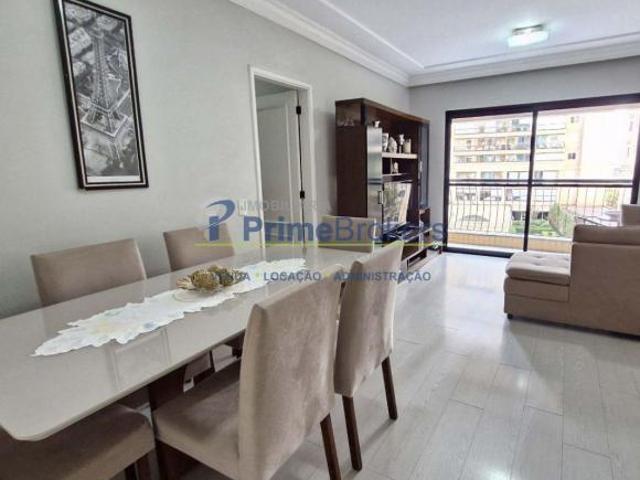 Apartamento 85m² à Venda 3 Dormitórios, 1 Suíte, 2 Vagas, Varanda com Vista Brooklin