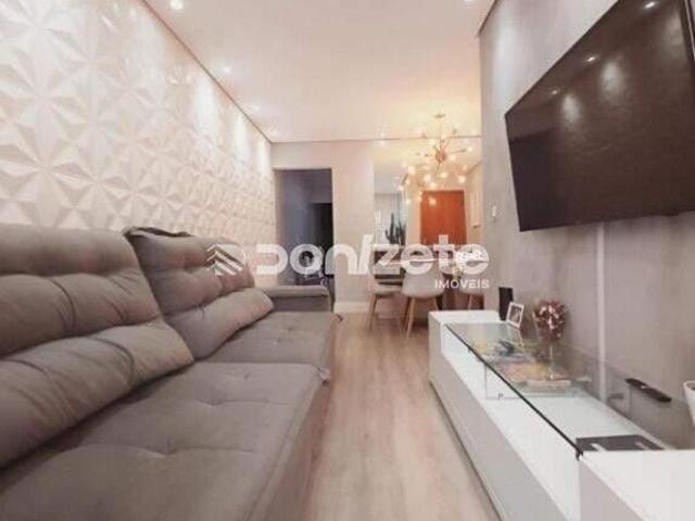 Apartamento 86 m² com 2 dormitórios, suíte e vaga em Utinga, Santo André – Venda