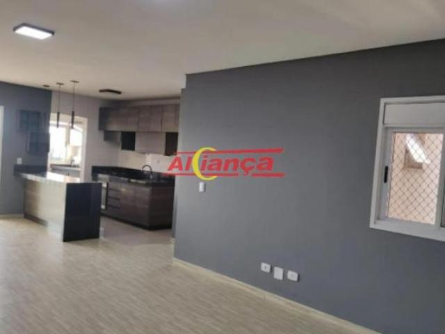 Apartamento 86 m² com 2 vagas e varanda gourmet no Residencial Viver Arujá