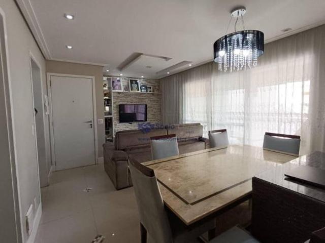 Apartamento 86m² com 3 dormitórios 02 vagas à venda, por R$ 1.070.000 Vila Augusta Guarulhos/SP